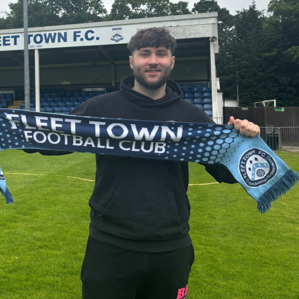 Fleet Town FC Signs Centre Back Harrison Playle!