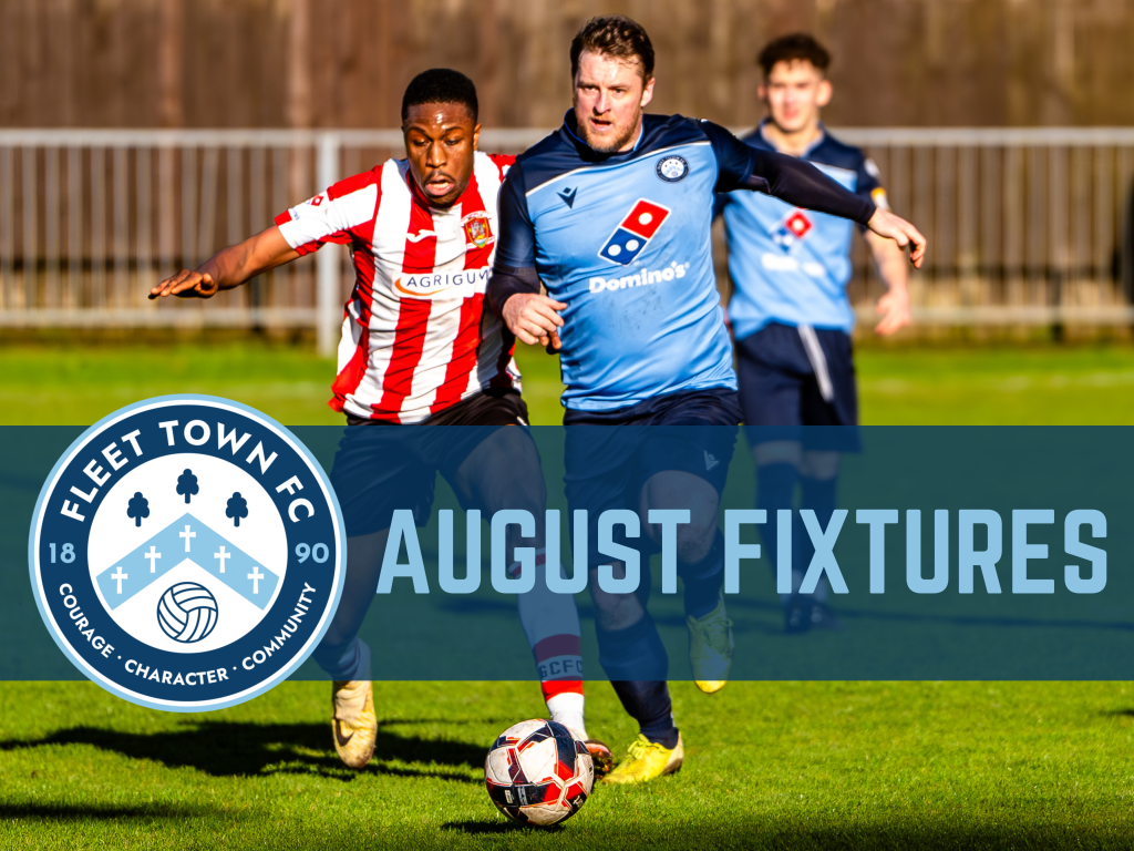 Fleet Town FC Announce 24/25 Pre-Season Schedule! | Fleet Town FC